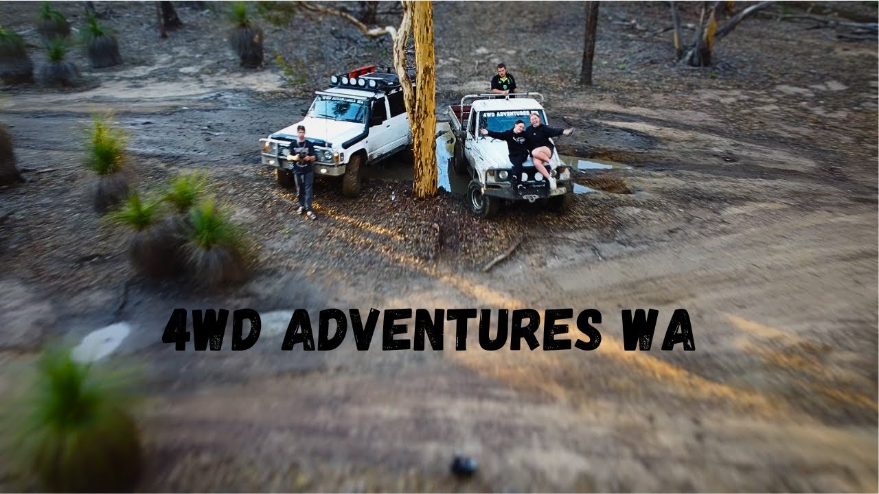 4WD Adventures WA May montage in Julimar State Forest Western Australia ...