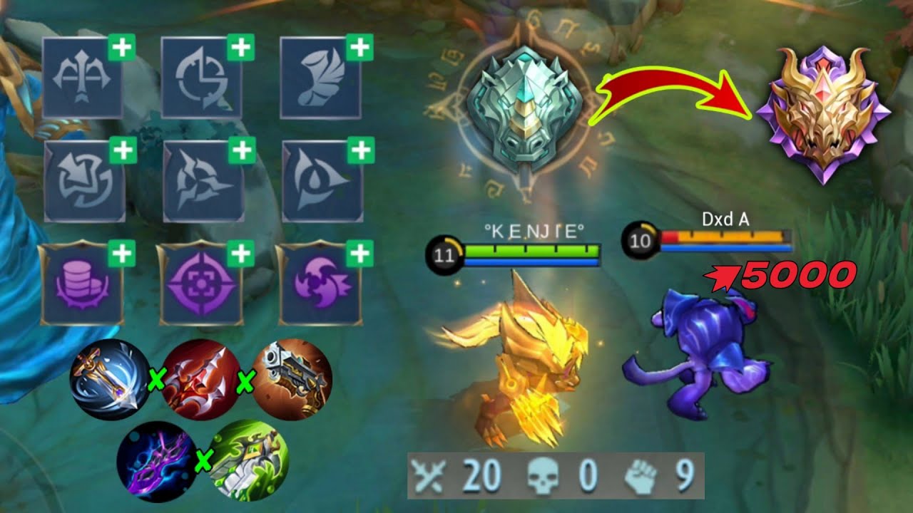 ROGER NEW SEASON BEST BUILD, TRY THIS BUILD TO RANK UP FASTER, MOBILE ...