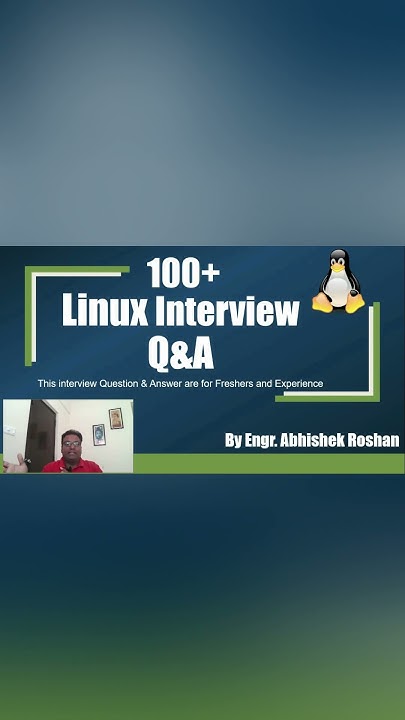Linux 100+ Realtime Scenario Based Interview Questions and Answers #engrabhishekroshan - YouTube