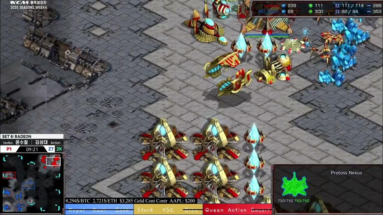 KCM 2025 S2 W4 Set 6 @ Radeon | Starcraft Commentary - YouTube