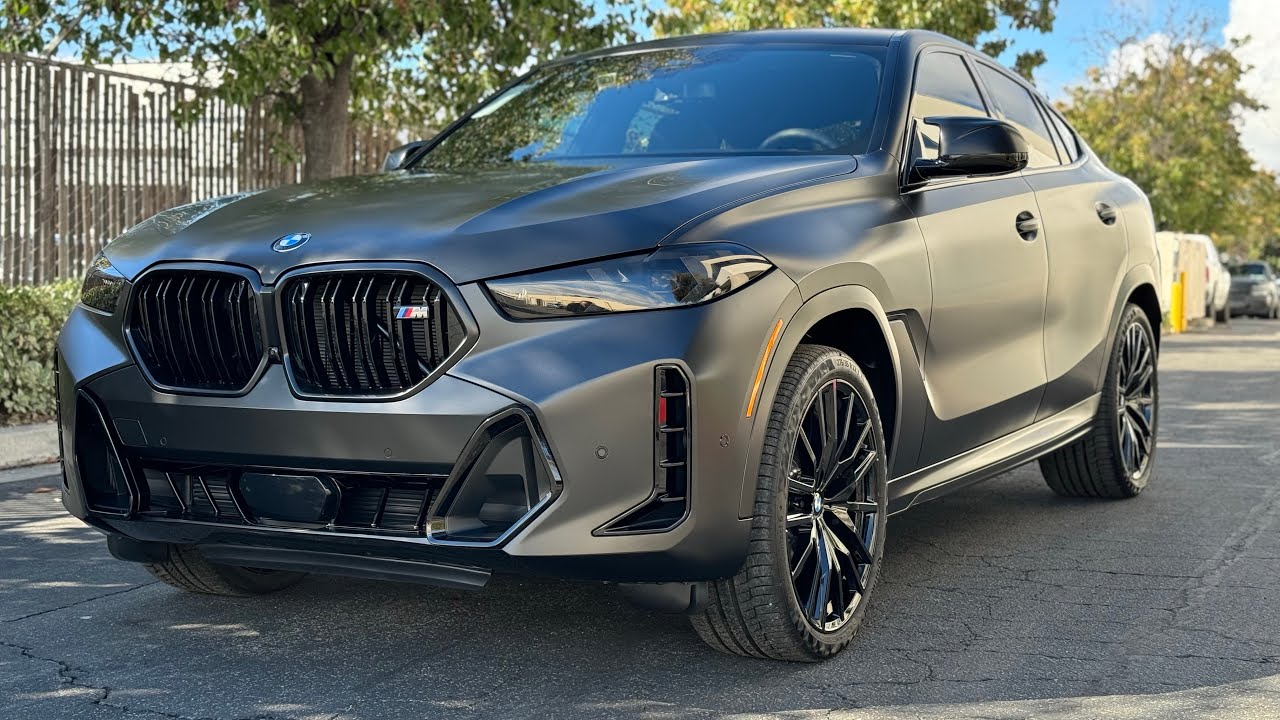 2024 BMW X6 M60i // FULL BODY MATTE PPF - YouTube