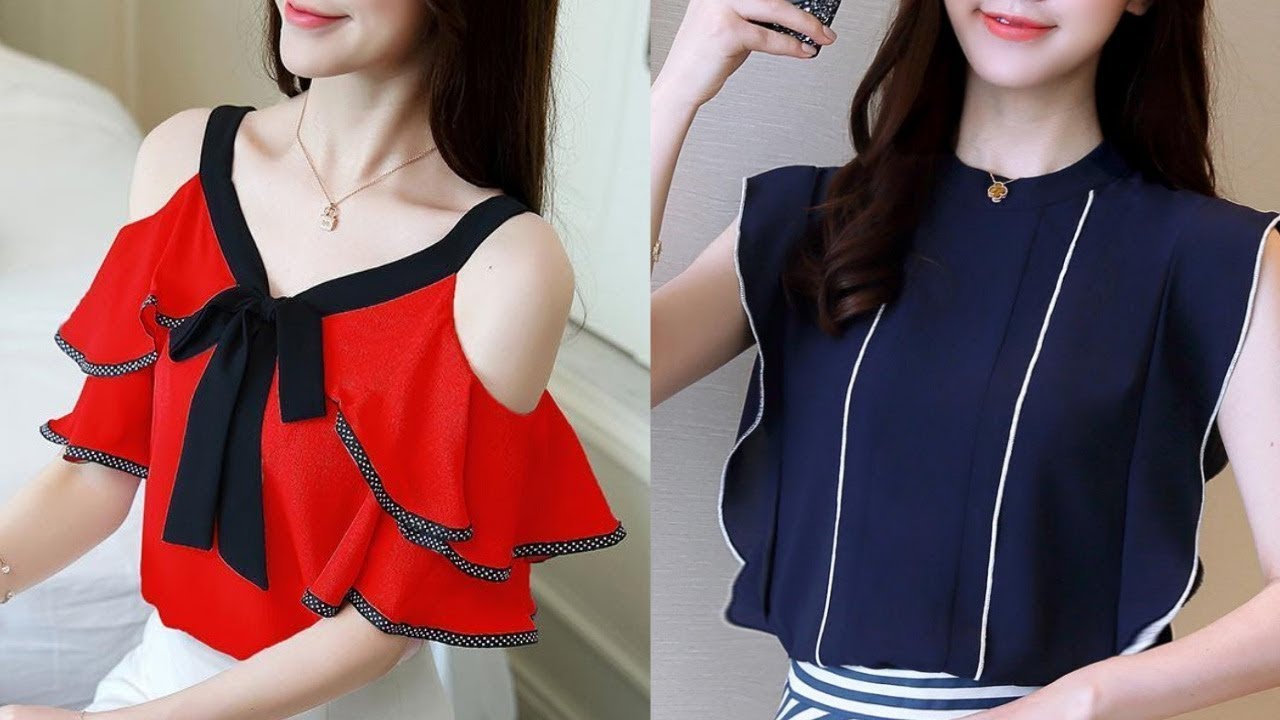 Latest top designs 2020 for girls/ trendy top designs/ stylish top ...