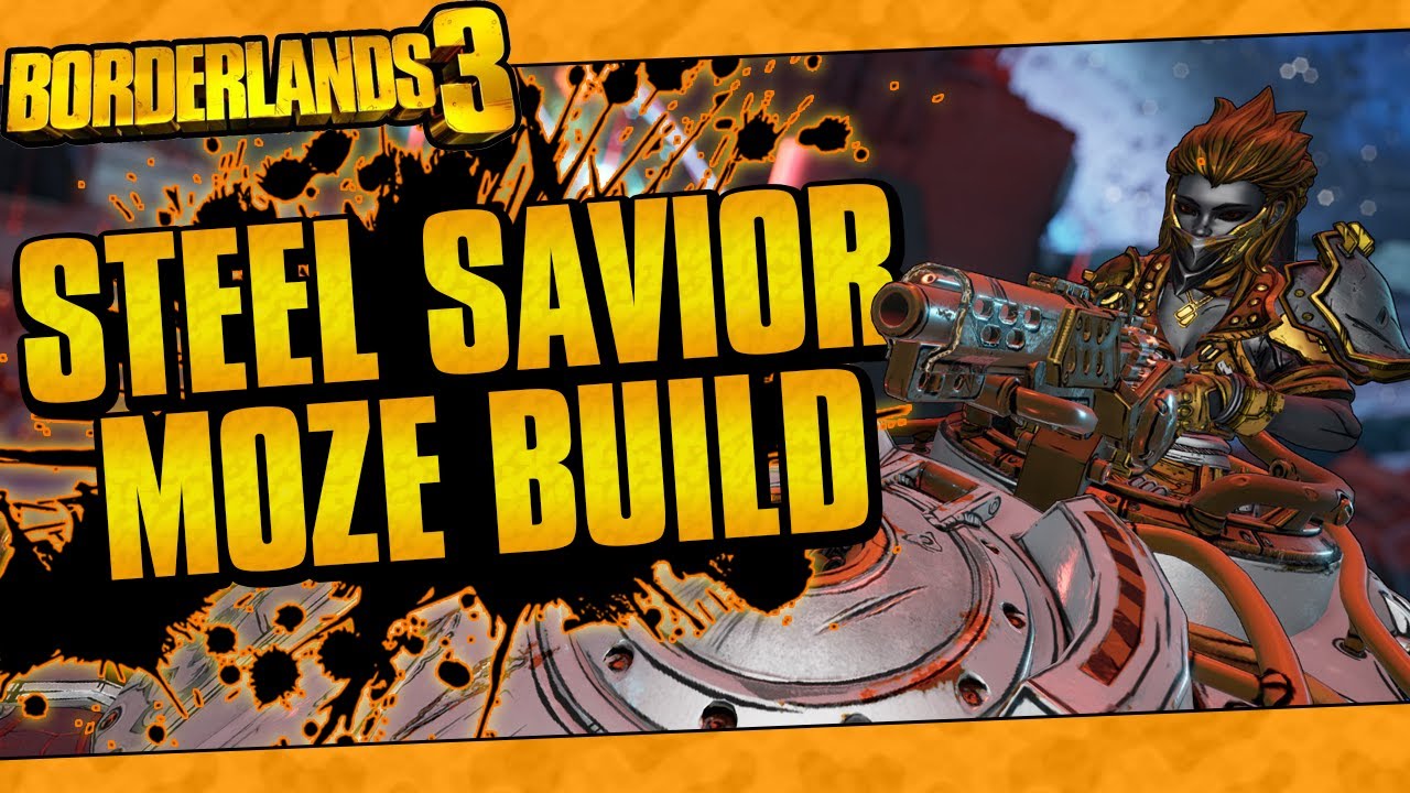 Borderlands 3 | Steel Savior Moze (Best Iron Bear Build, Insane Damage ...
