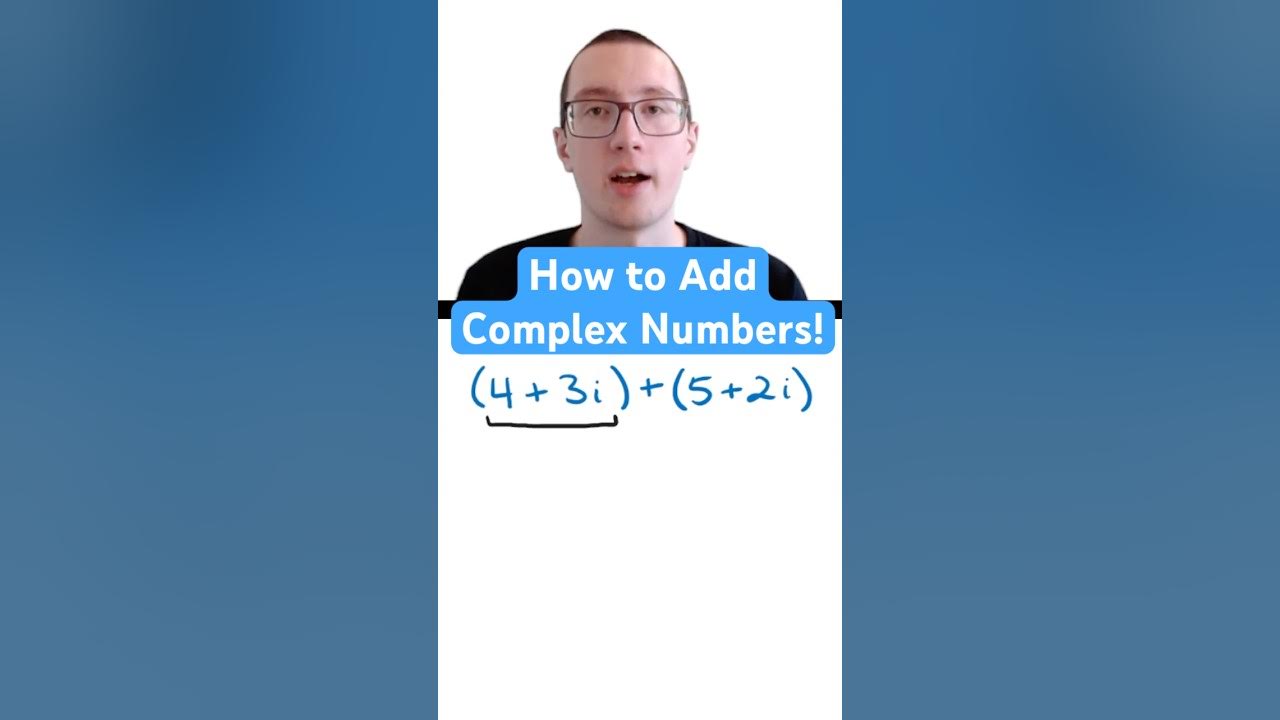 How to Add Complex Numbers! - YouTube