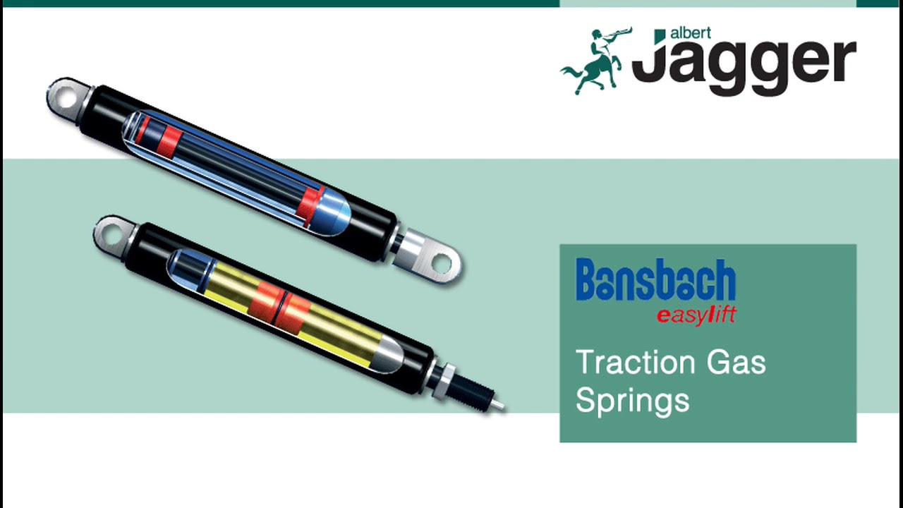 Bansbach Traction Gas Springs | Commercial Vehicle Fittings | Albert ...