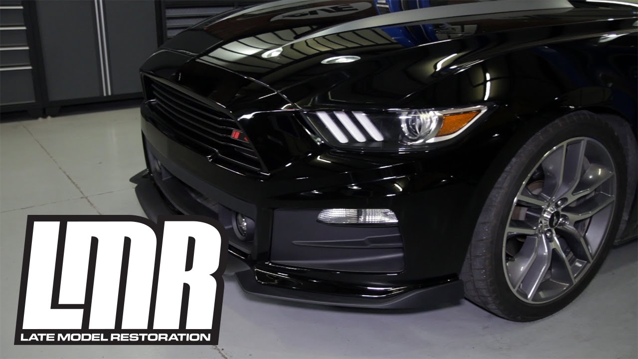 2015-2017 Mustang Roush Complete Front Bumper Kit - Review - YouTube