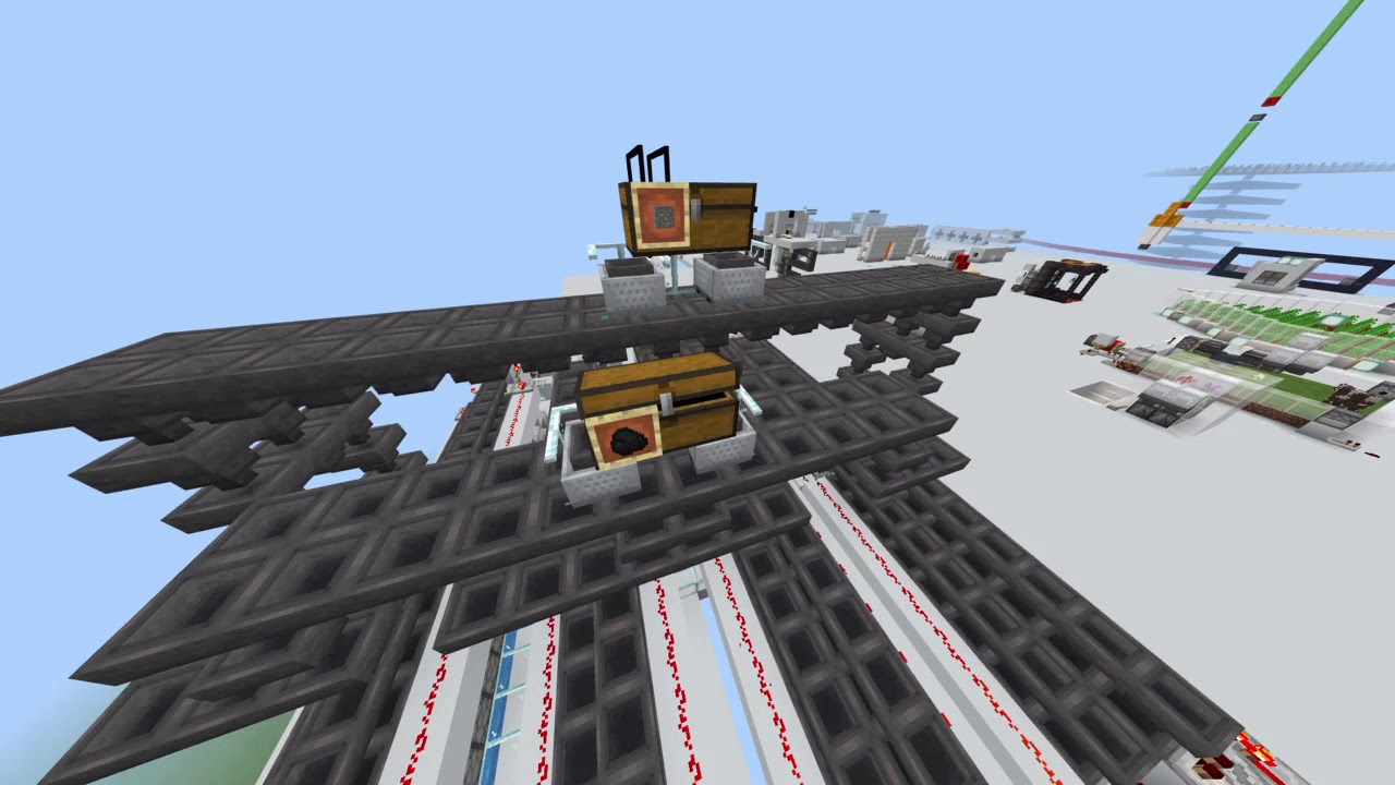 (Minecraft Bedrock) 64 Furnace Array - YouTube