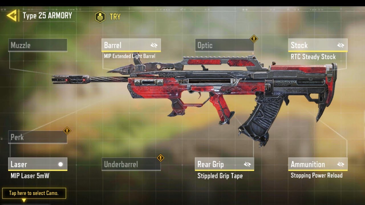 Bloody Vengeance Type-25 Turns Enimies To Blood Best Type-25 Gunsmith ...