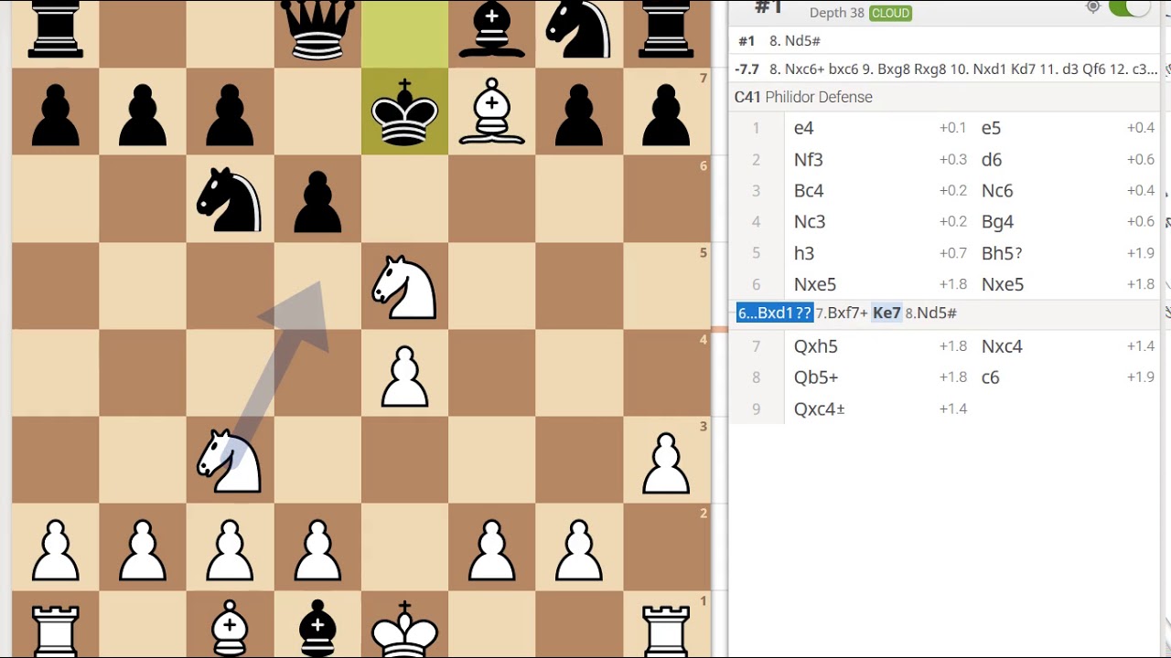 Best chess traps and tricks (part 7) - Legal trap - YouTube