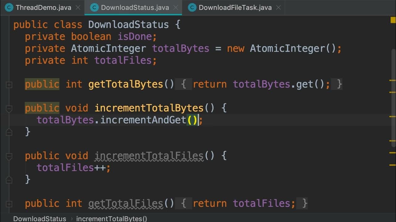 Java #209 - Atomic Objects [By Mosh Hamedani] - YouTube