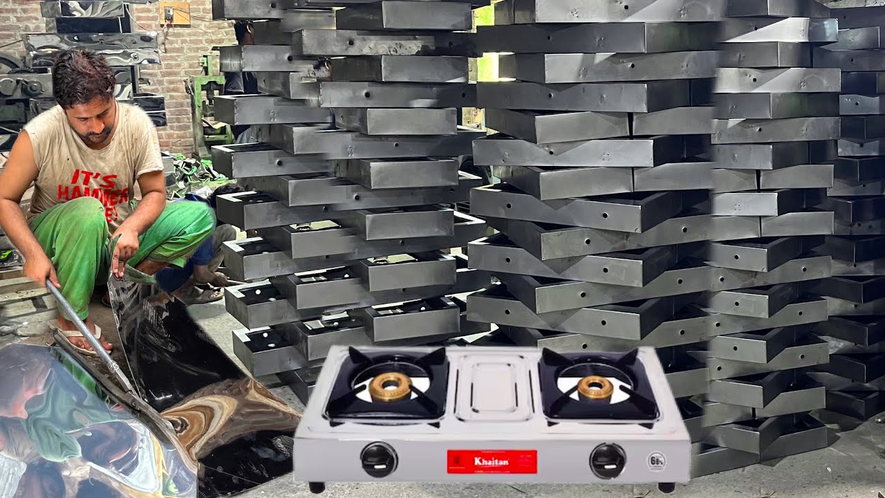 Master Class Process of Auto Gas Steel Stove Mass Production - YouTube