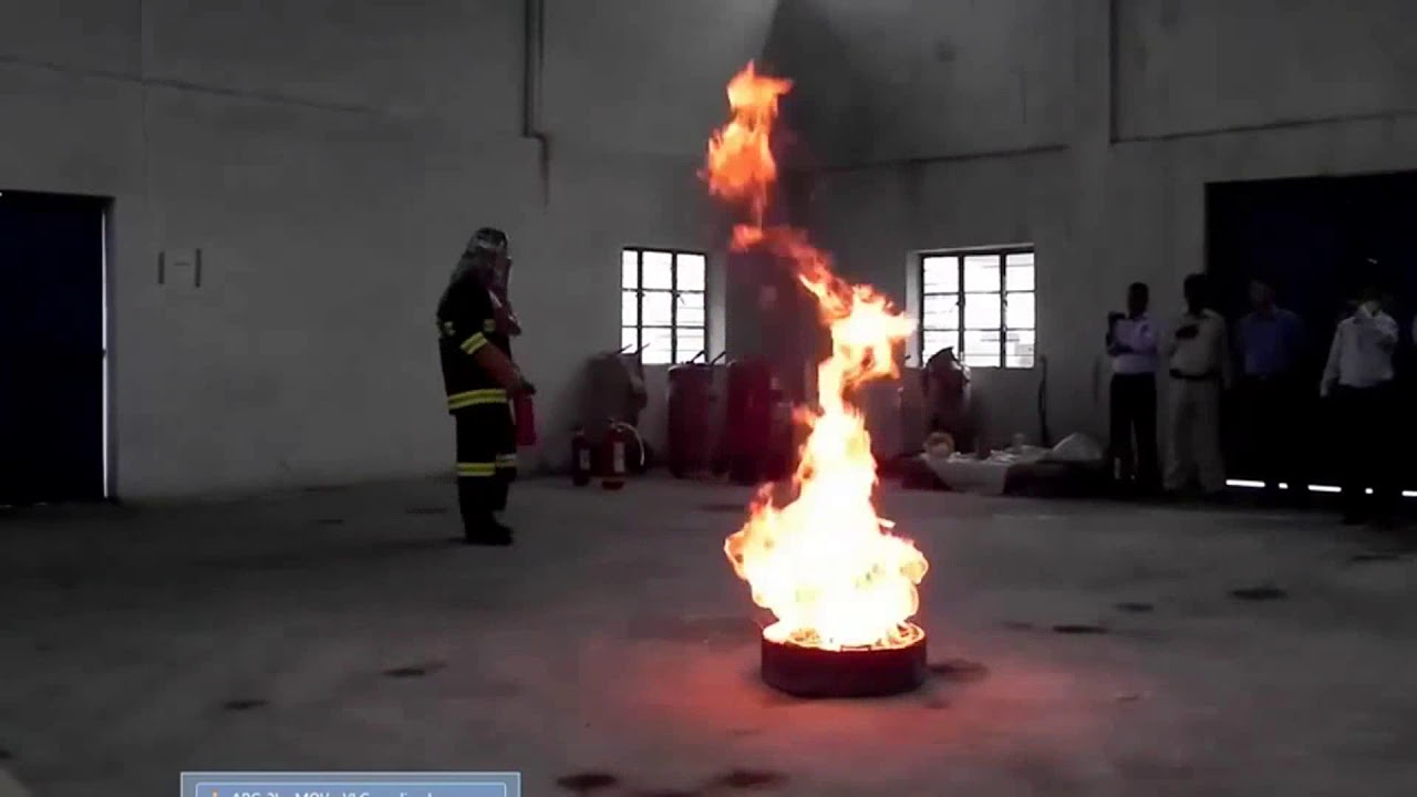 how to use abc 2kg fire extinguisher - YouTube