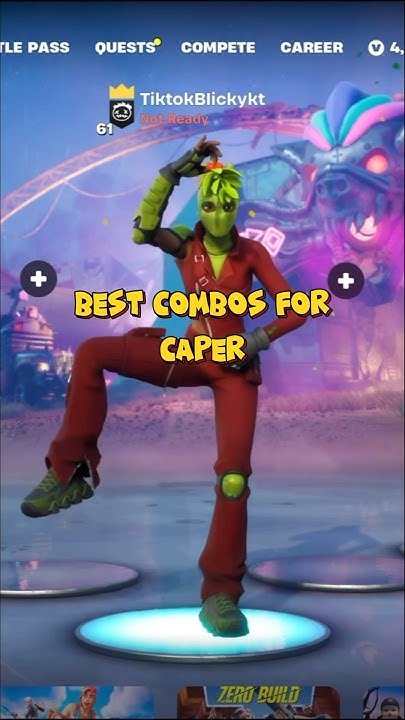 BEST Caper Combos 🔥‼️ #blickykt #fortnitecombos #caper - YouTube