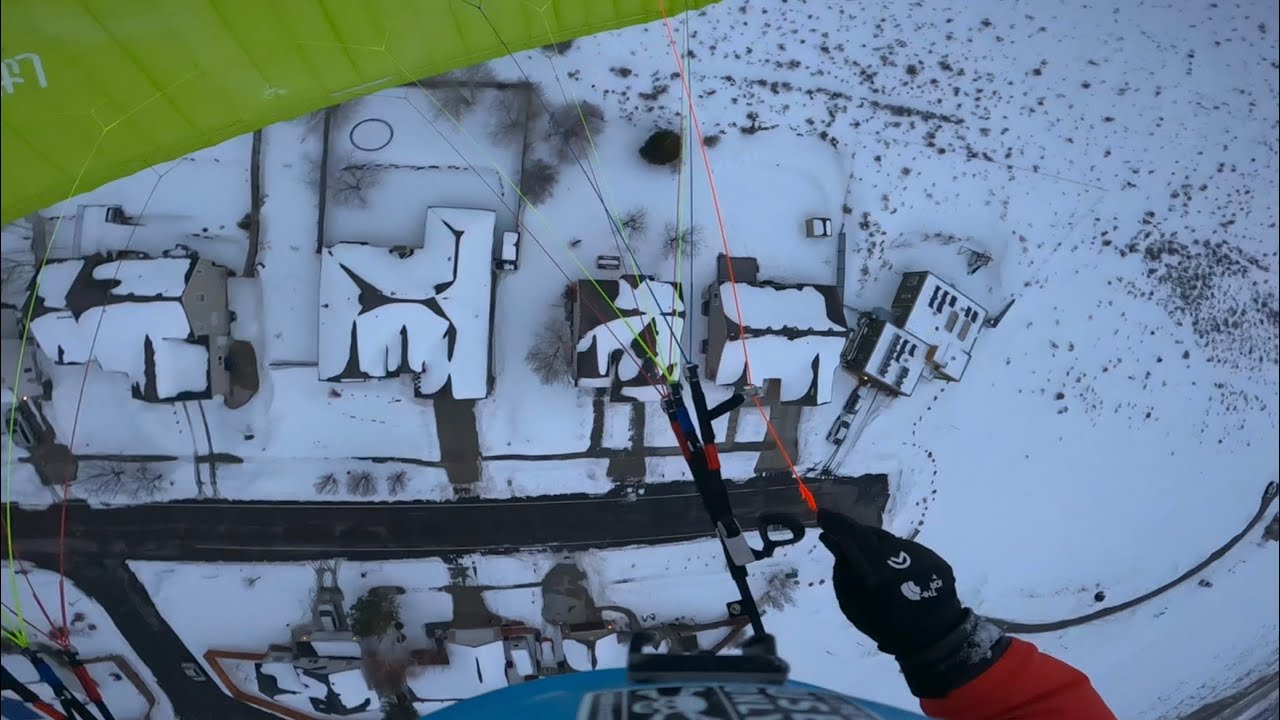 swooping a house on my new wing! - YouTube