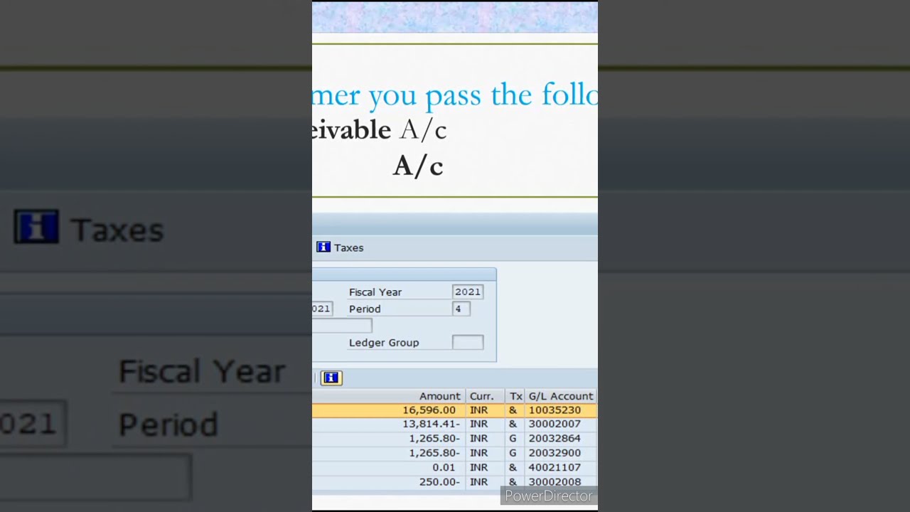 How To Pass Credit Sales Entry In SAP Journal Entry SAP Sap How To Pass Credit Sales Entry In SAP Journal Entry SAP Sap