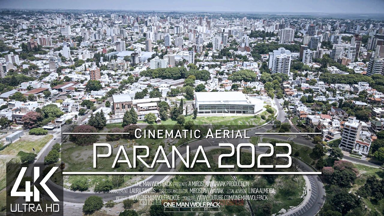 【4K】🇦🇷 Paraná from Above 🔥 Entre Ríos | ARGENTINA 2023 🔥 Cinematic Wolf ...