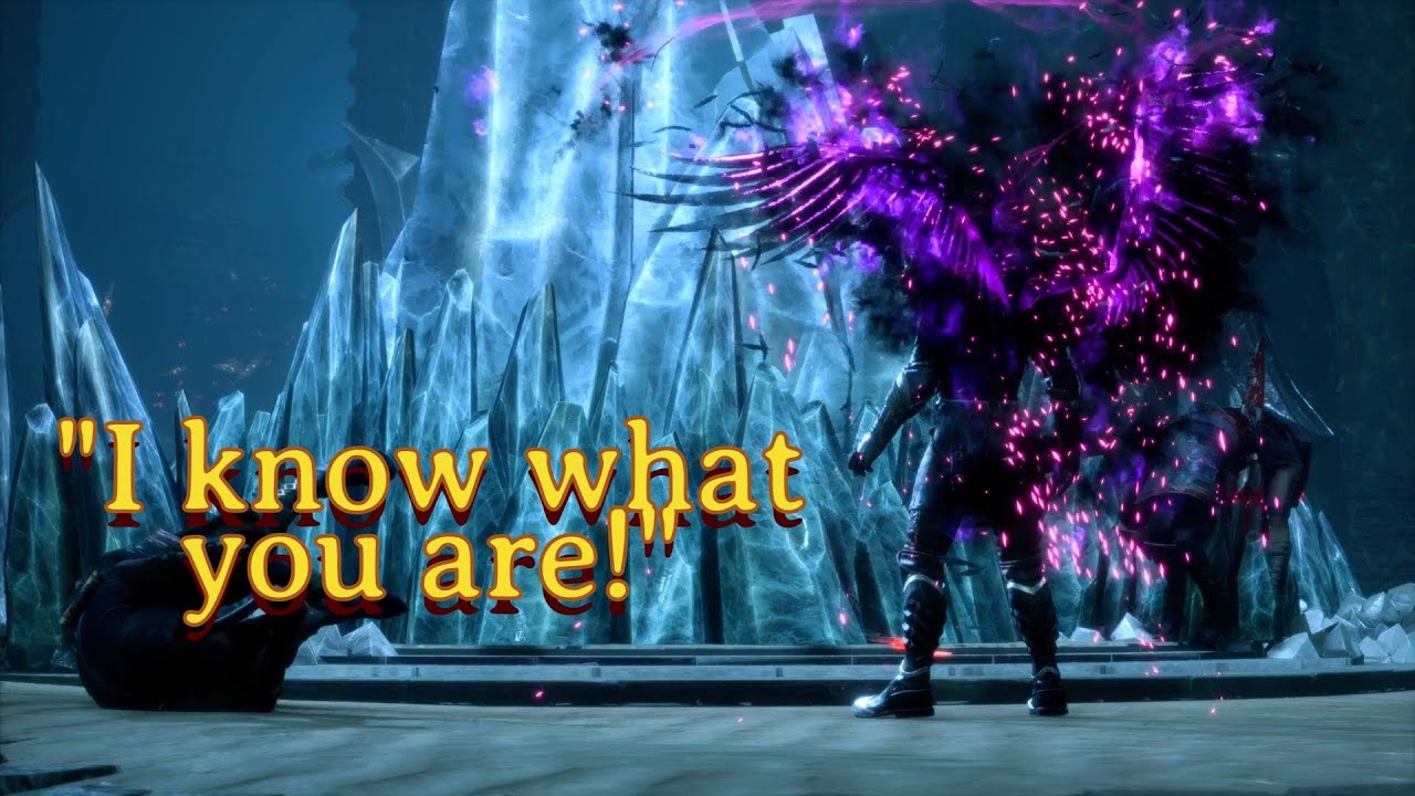 A true mage knows what Lucanis really is - YouTube