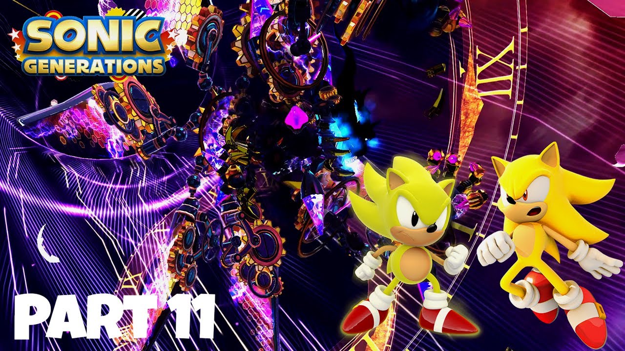 I'M SAVING TIME AND SPACE-Sonic Generations Walkthrough Part 11 - YouTube