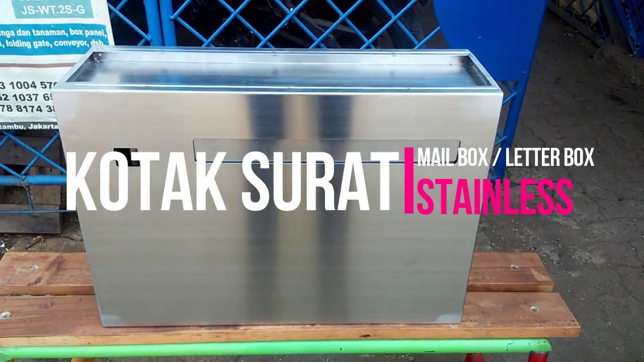 081310045708 - Kotak Surat Stainless | Mailbox Stainless | Letterbox ...