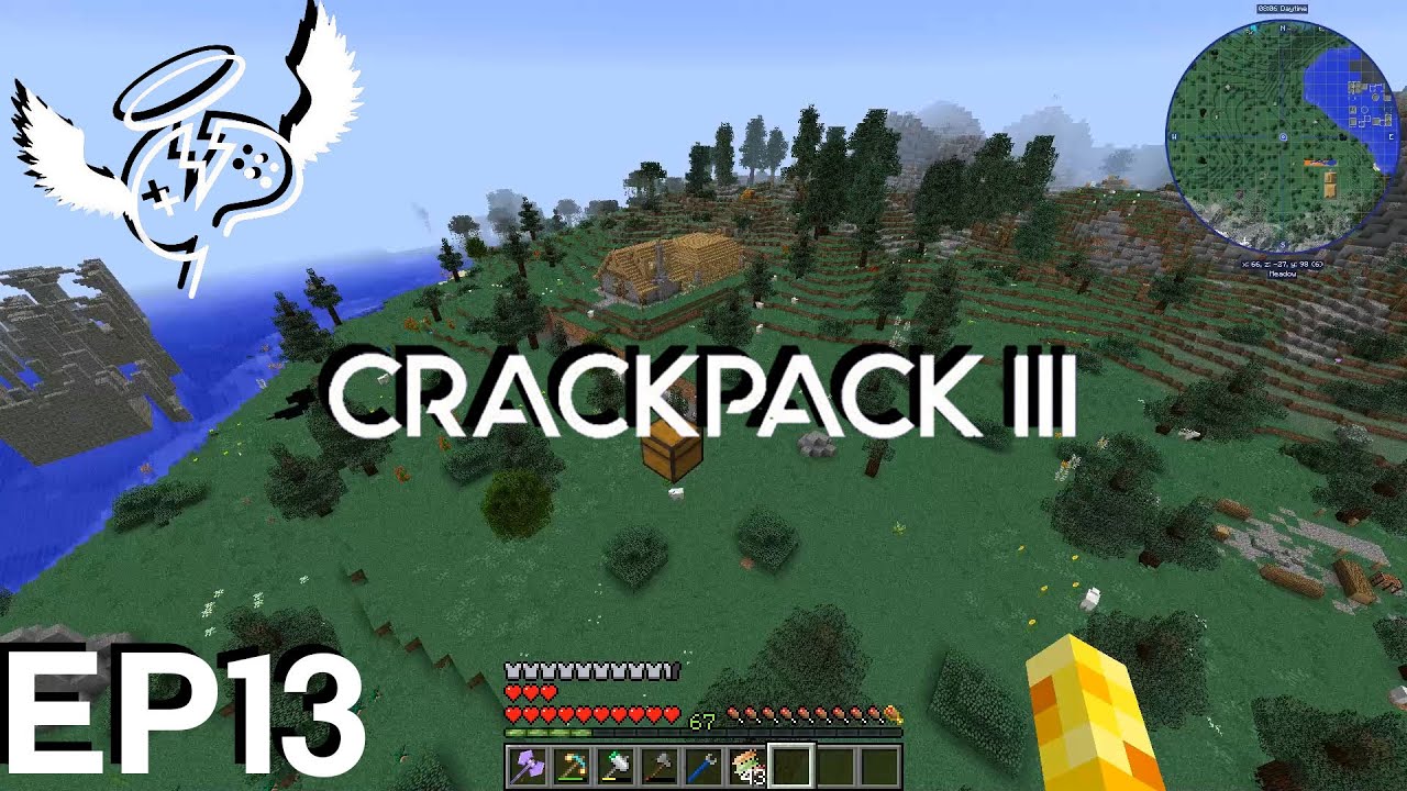 CrackPack 3 | Ep 13 | RFTools QUARRY! [Minecraft] - YouTube