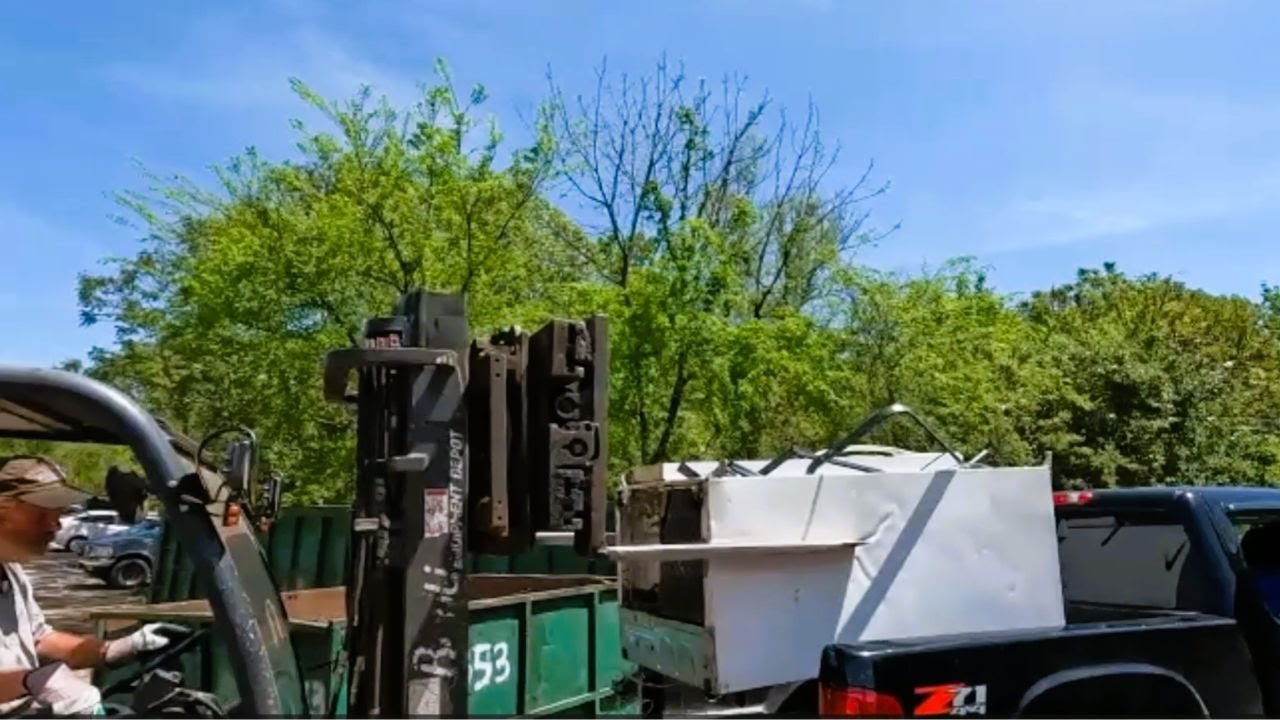 CASHING IN! Scrap Metal Loading Day - Scrap Yard Payout - YouTube