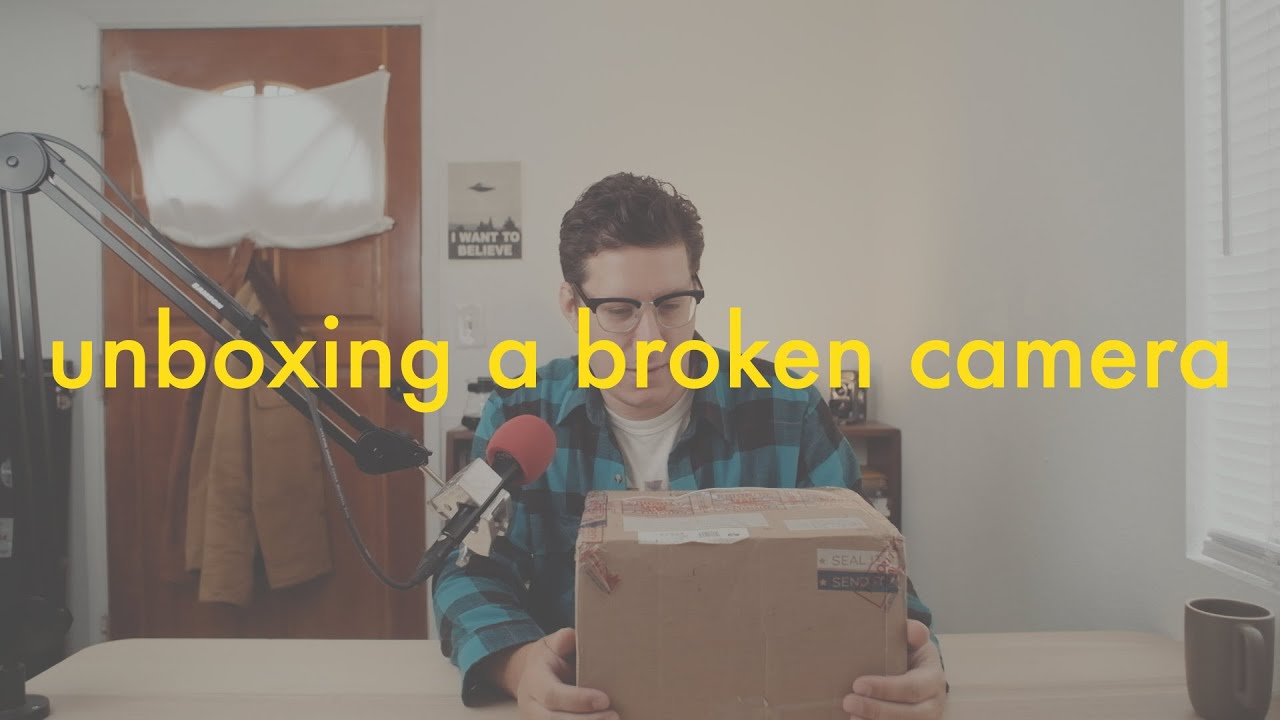 unboxing a broken camera - YouTube