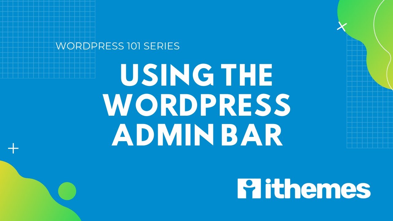 Using The WordPress Admin Bar YouTube Using The WordPress Admin Bar YouTube