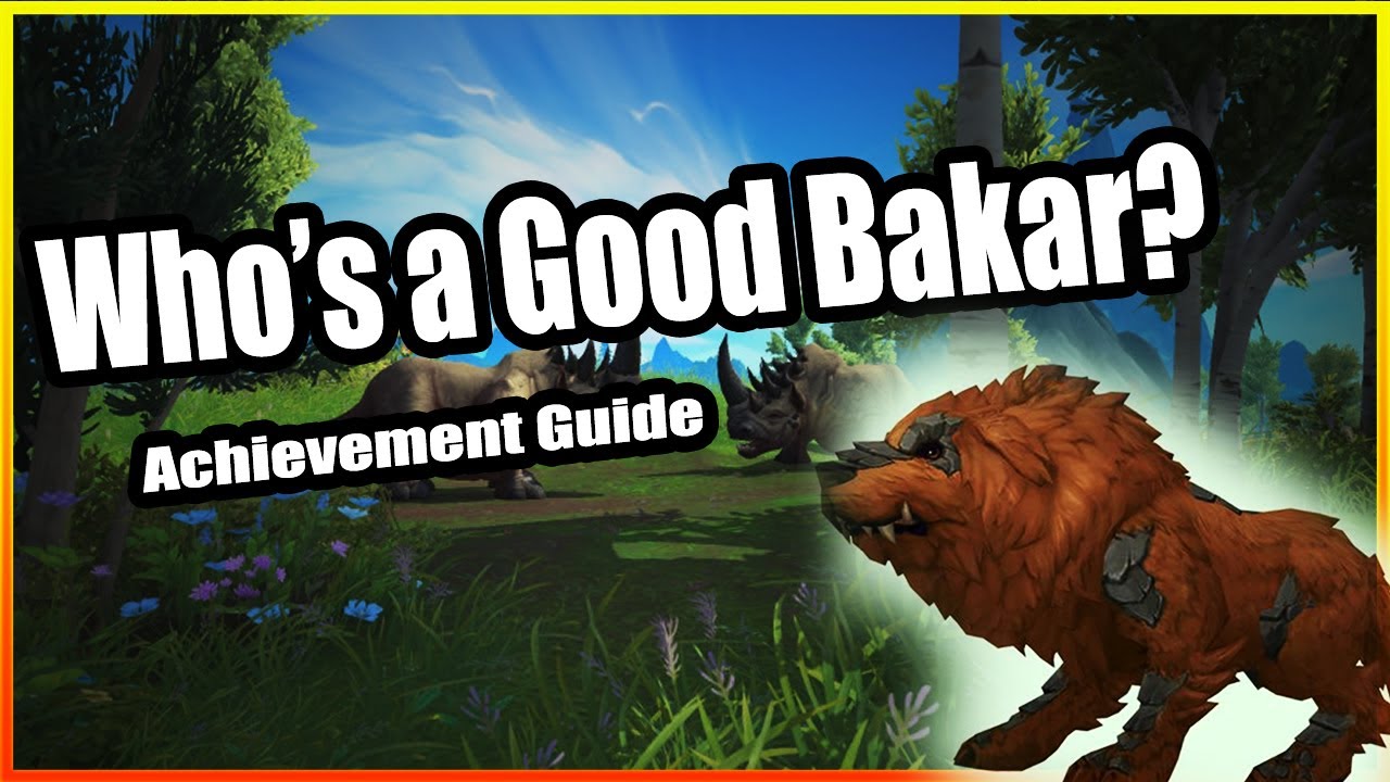 Who's a Good Bakar?│Achievement Guide│Dragonflight - YouTube