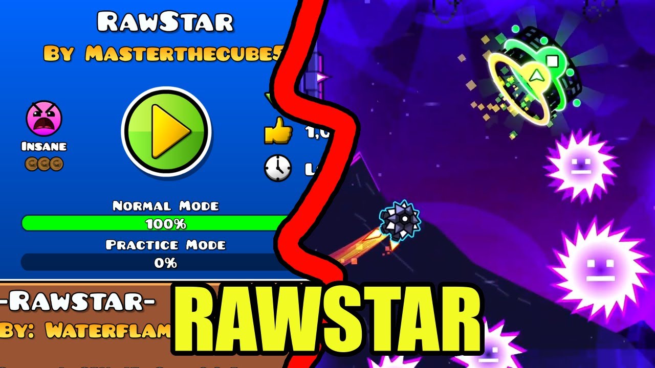 RawStar || The Nukebound Event || Geometry Dash 2.2 - YouTube