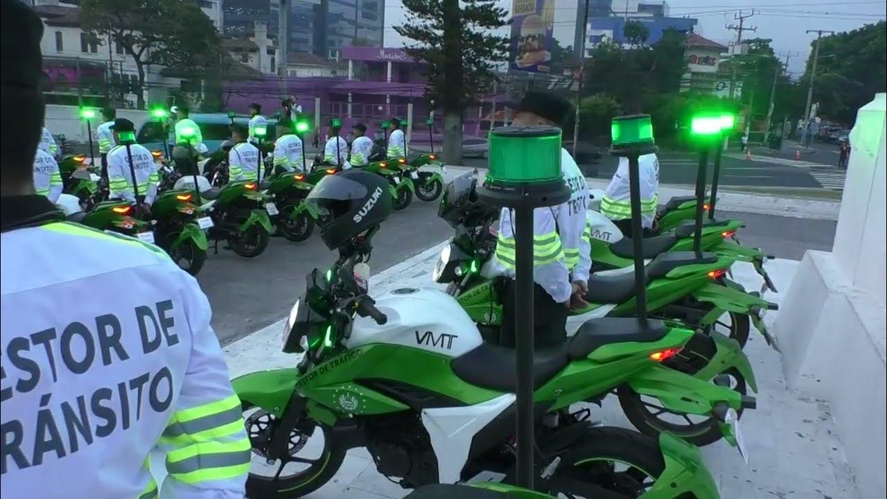 Entregan equipo de trabajo a gestores de tránsito - YouTube