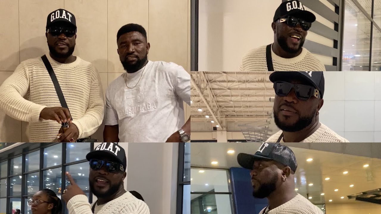 Nhyiraba Kojo Sika leaves his luxurious mansion in Ghana & jet ️ off to ...