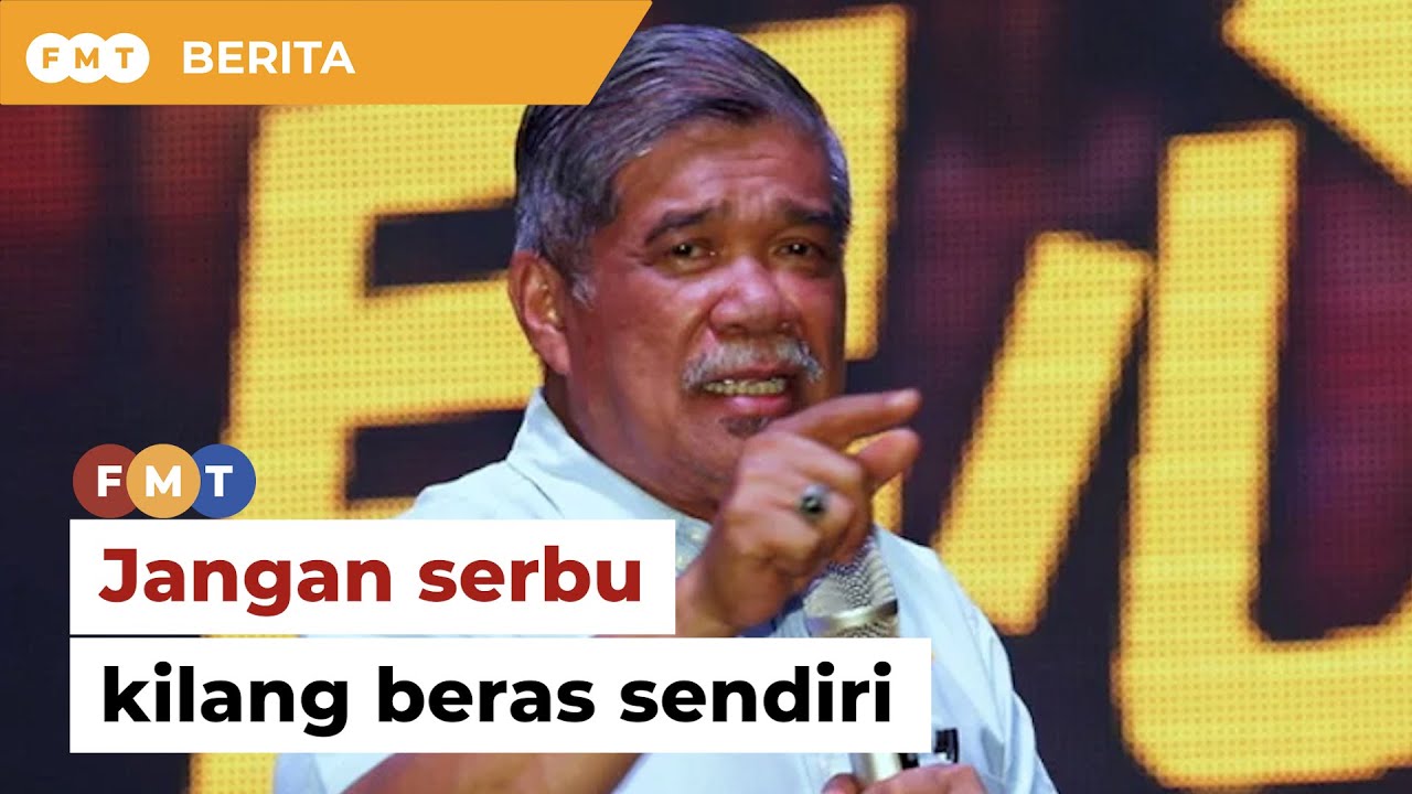 ‘Jangan serbu kilang beras sendirian’, kata Mat Sabu - YouTube