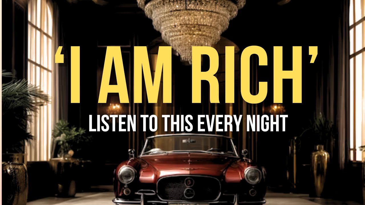 "I AM WEALTHY" Money Affirmations For Success, Health & Wealth - Listen ...