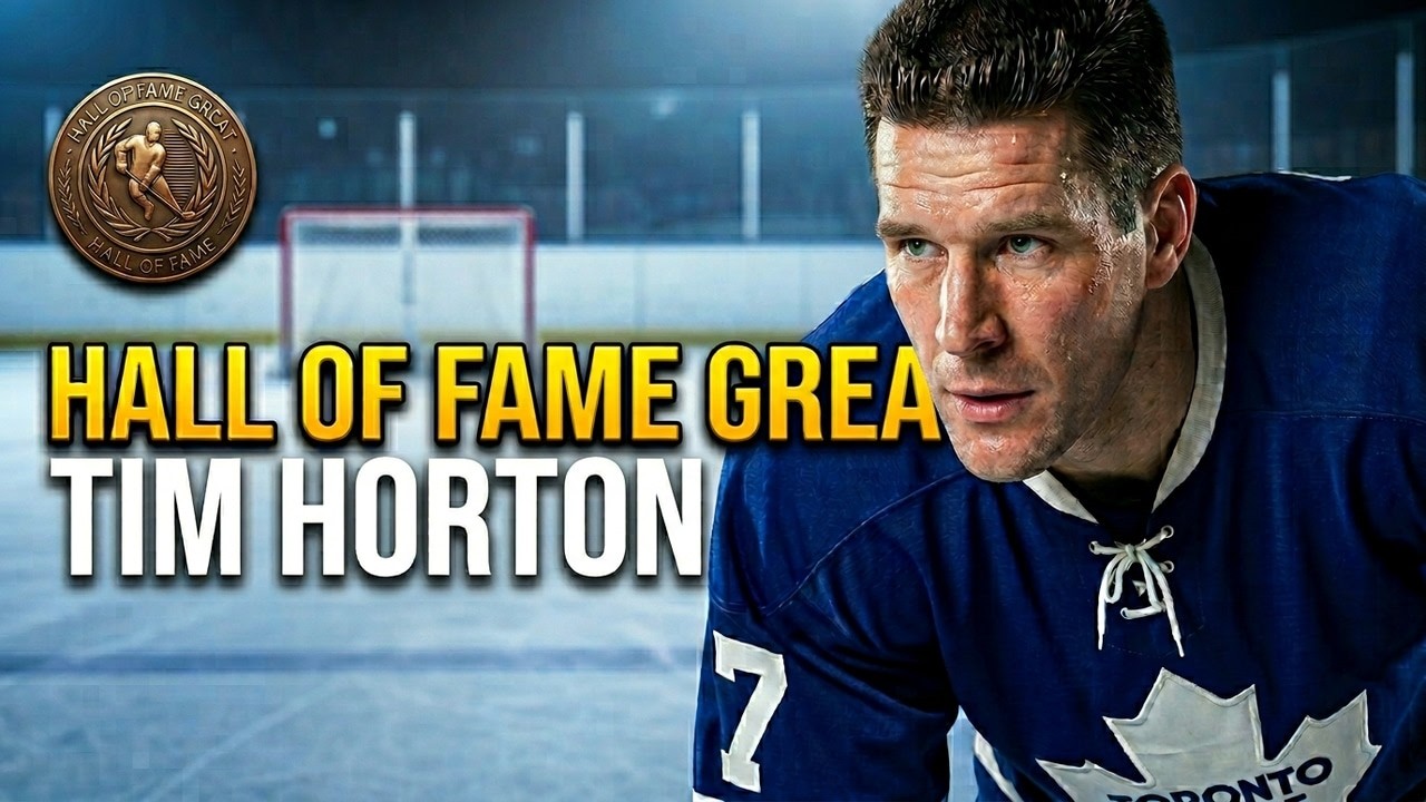 Tim Horton NHL hall of fame career | Tim Horton NHL career highlights ...