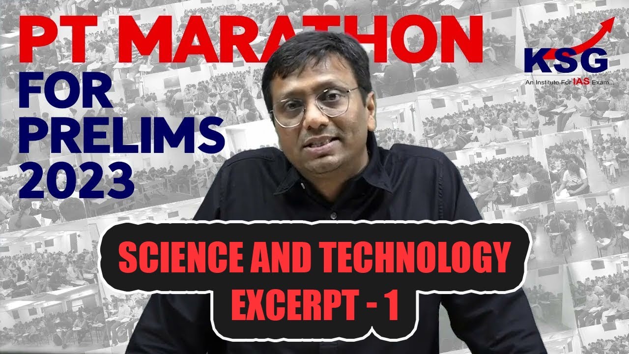 Science and Tech Excerpt-1 | Ravi Agrahari Sir | KSG India - YouTube