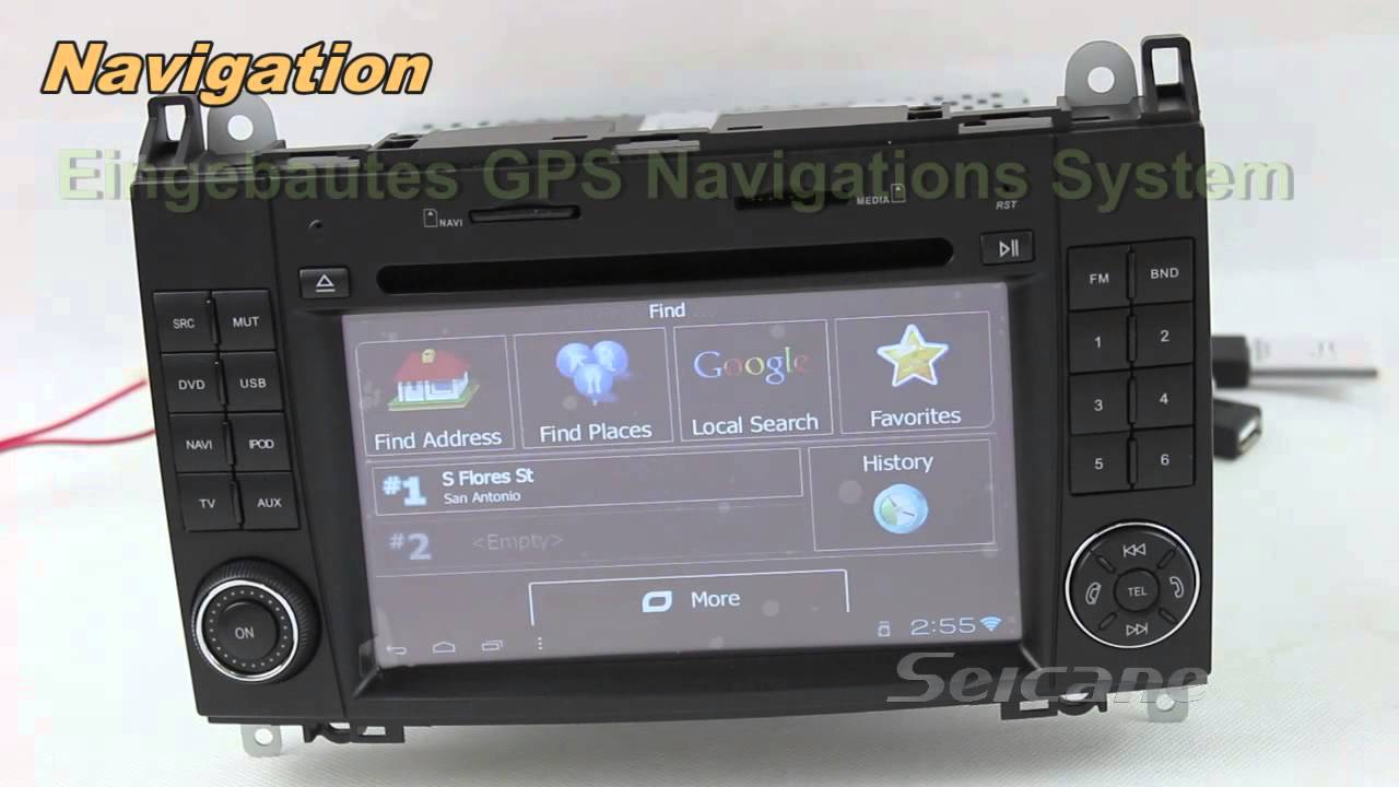 Mercedes W245 DVD Player,Mercedes W245 radio,Mercedes W245 GPS ...