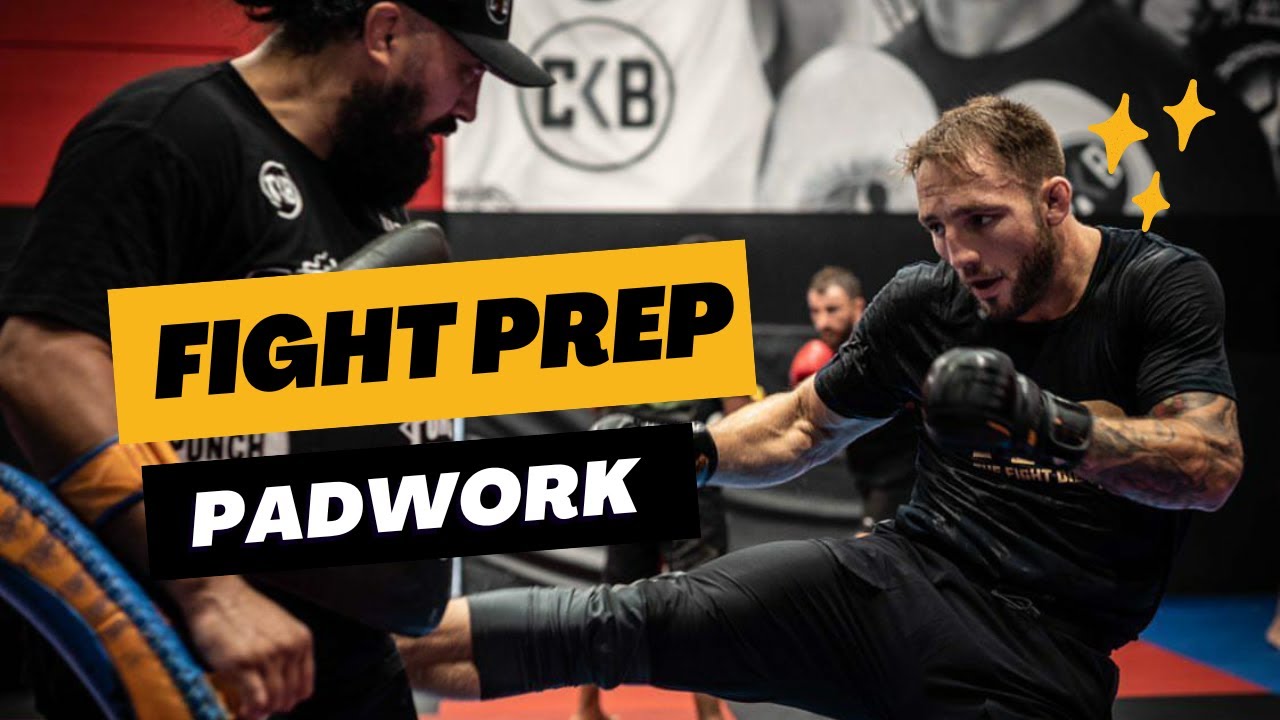 Raw training footage of Padwork for Kickboxing - YouTube