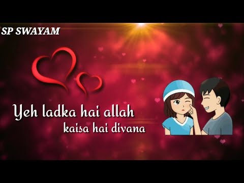 Yeh ladka hai allah kaisa hai divana || WhatsApp status video