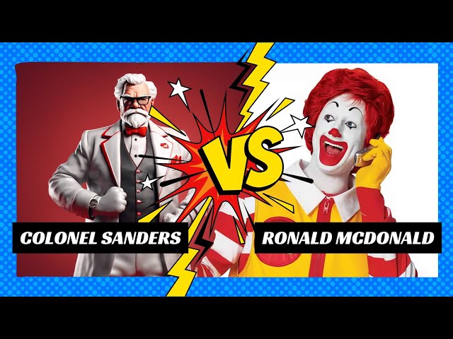 Image Colonel Sanders Vs Ronald Mcdonaldpng Death Ronald McDonald And