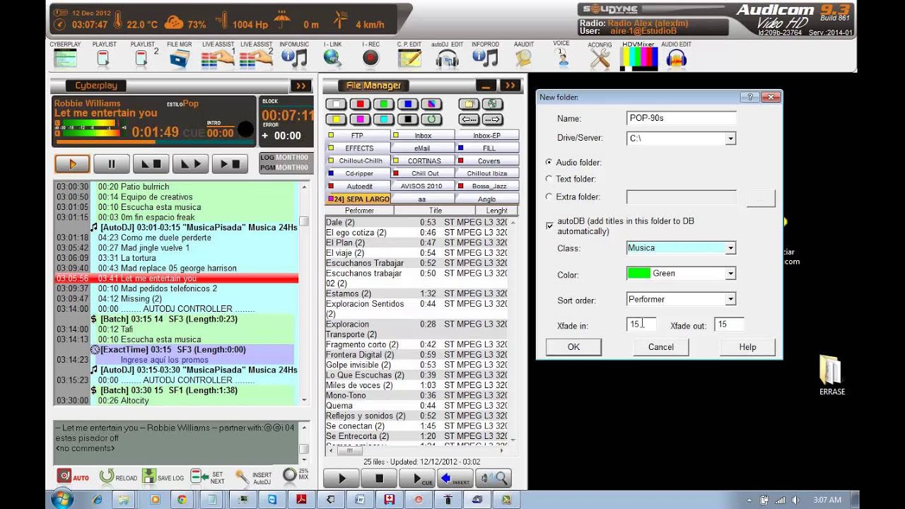 AUDICOM - Ingesting Music from a Pendrive - YouTube