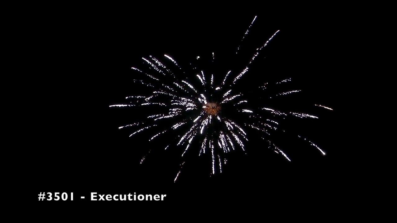 Executioner Shells - BIG FIREWORKS - 60 Gram Canister Shell - YouTube