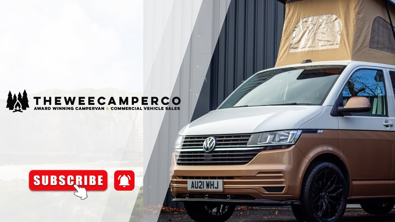 Stunning Copper & White Two-Toned VW Camper - YouTube