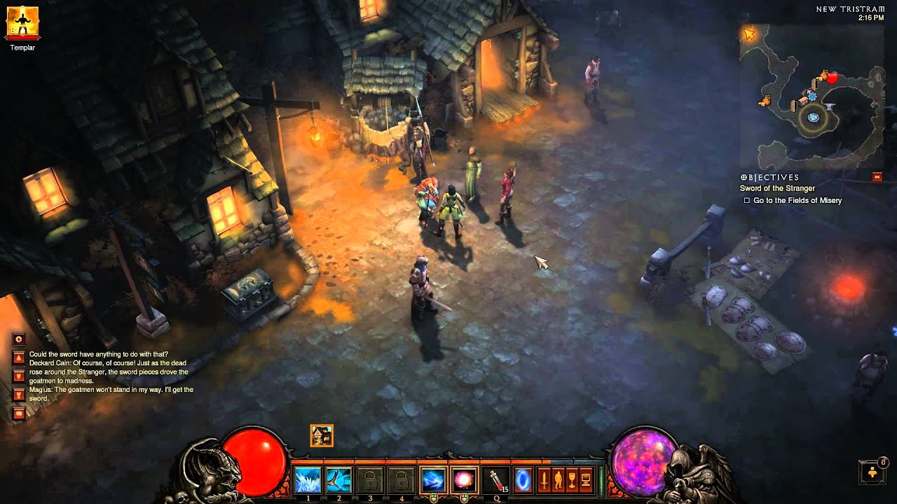 Diablo 3 - Sword from the Sky Dialogue is FLAWLESS - YouTube