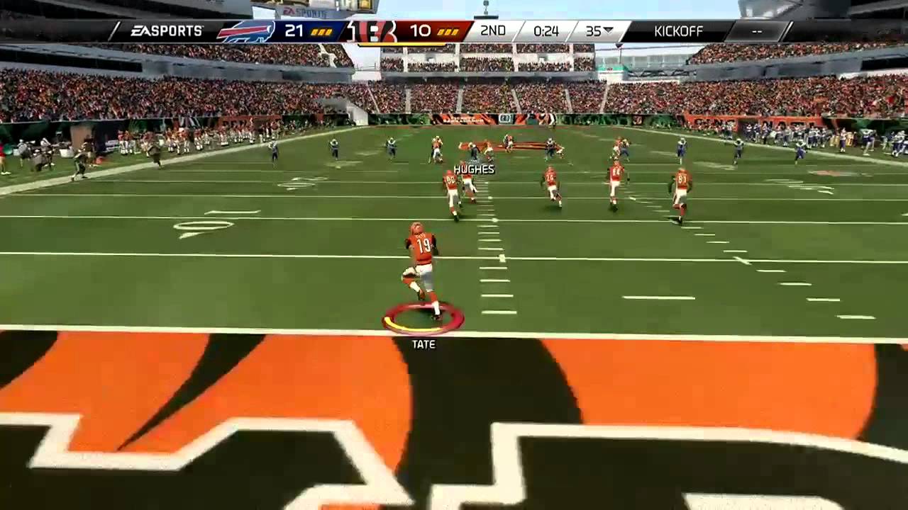 MADDEN 25- Awesome Kickoff Return Touchdown! - YouTube