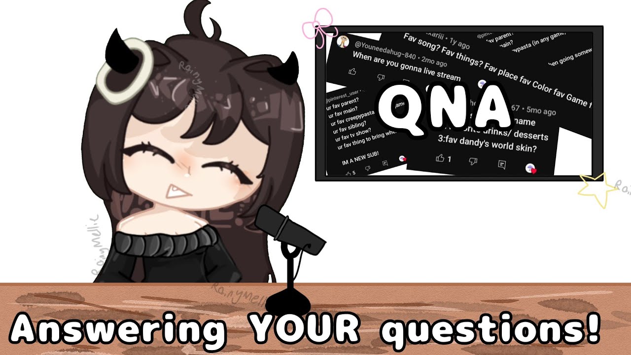 📝 QNA PART 2! ANSWERING *YOUR* QUESTIONS! ️ - QNA #2 - #rainymellie ☔️ ...