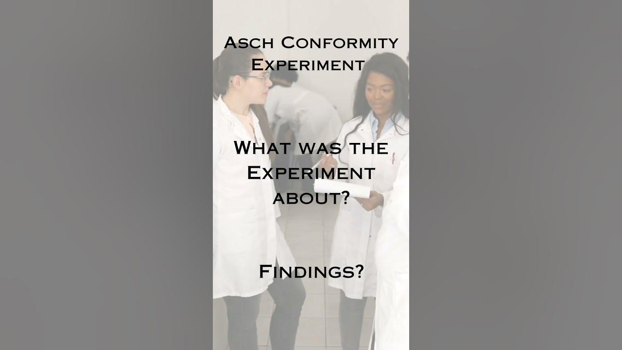 Solomon Asch's Experiment | Psychology Insight - YouTube
