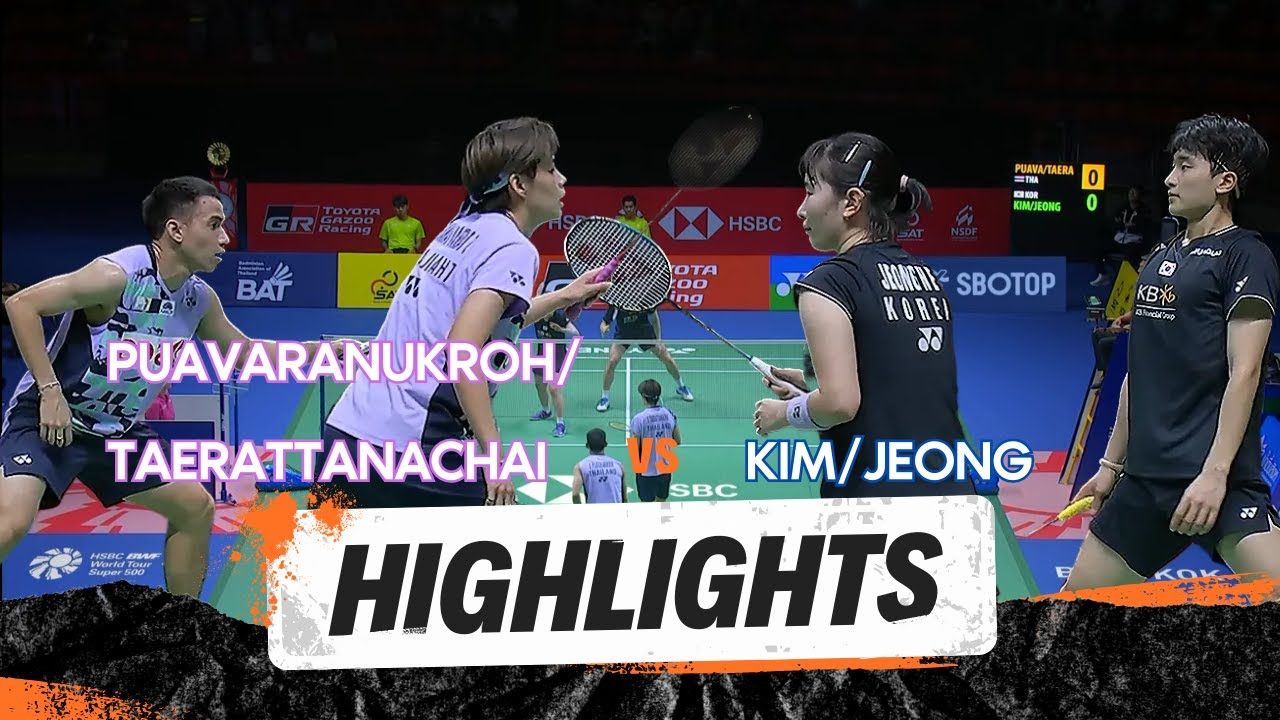【羽毛球】Badminton | 2023泰国羽毛球公开赛 Thailand Open 混双 Mix Doubles 决赛 Final 精彩 ...