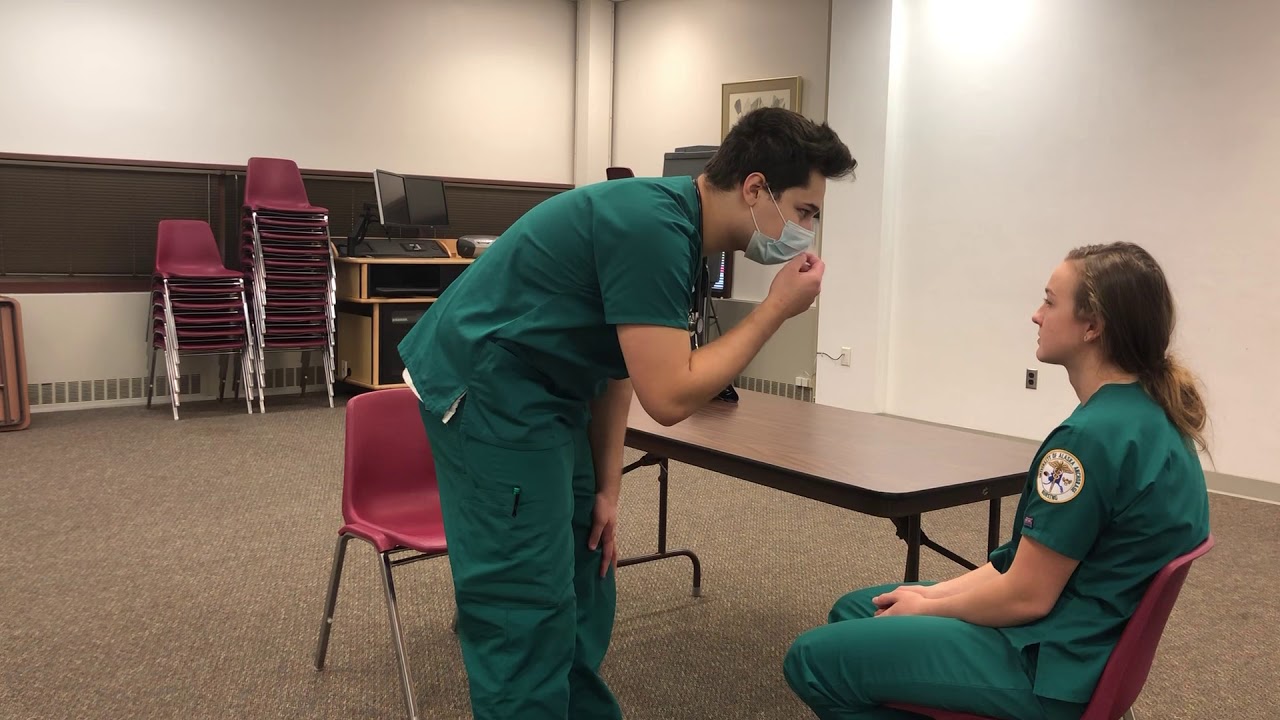 Health assessment check off #2 - YouTube