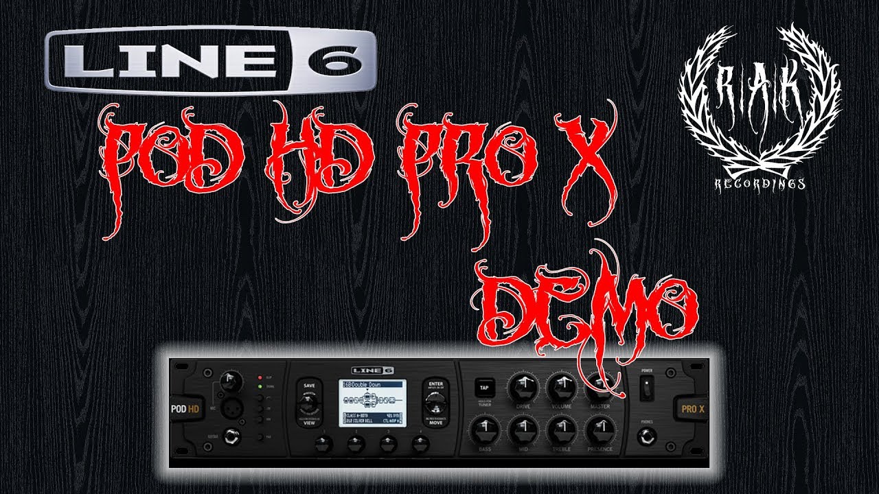LINE 6 POD HD PRO X REVIEW (FREE DJENT TONE!!!) - YouTube
