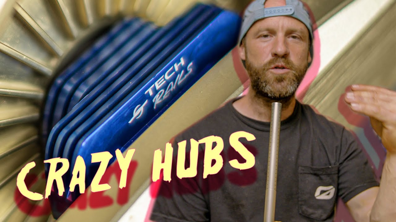 ONEWHEEL GT - TECH RAILS CRAZY HUBS AVAILABLE AT 1WHEELPARTS! - YouTube